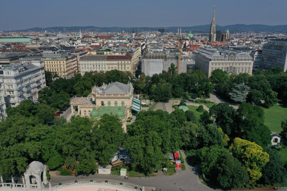 Wien: Stadtpark II | Dronestagram