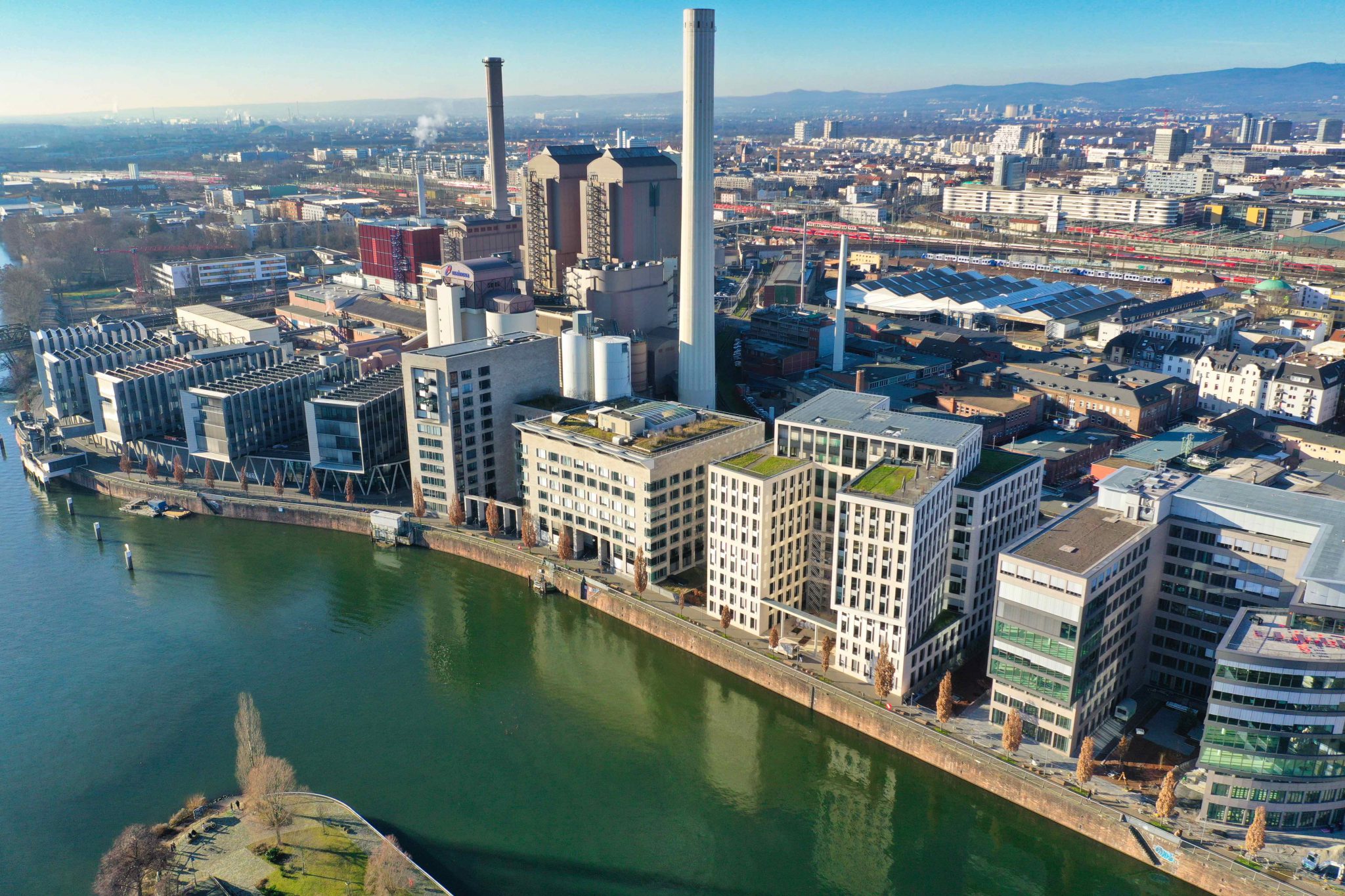 Frankfurt: Mainova Heizkraftwerk West | Dronestagram