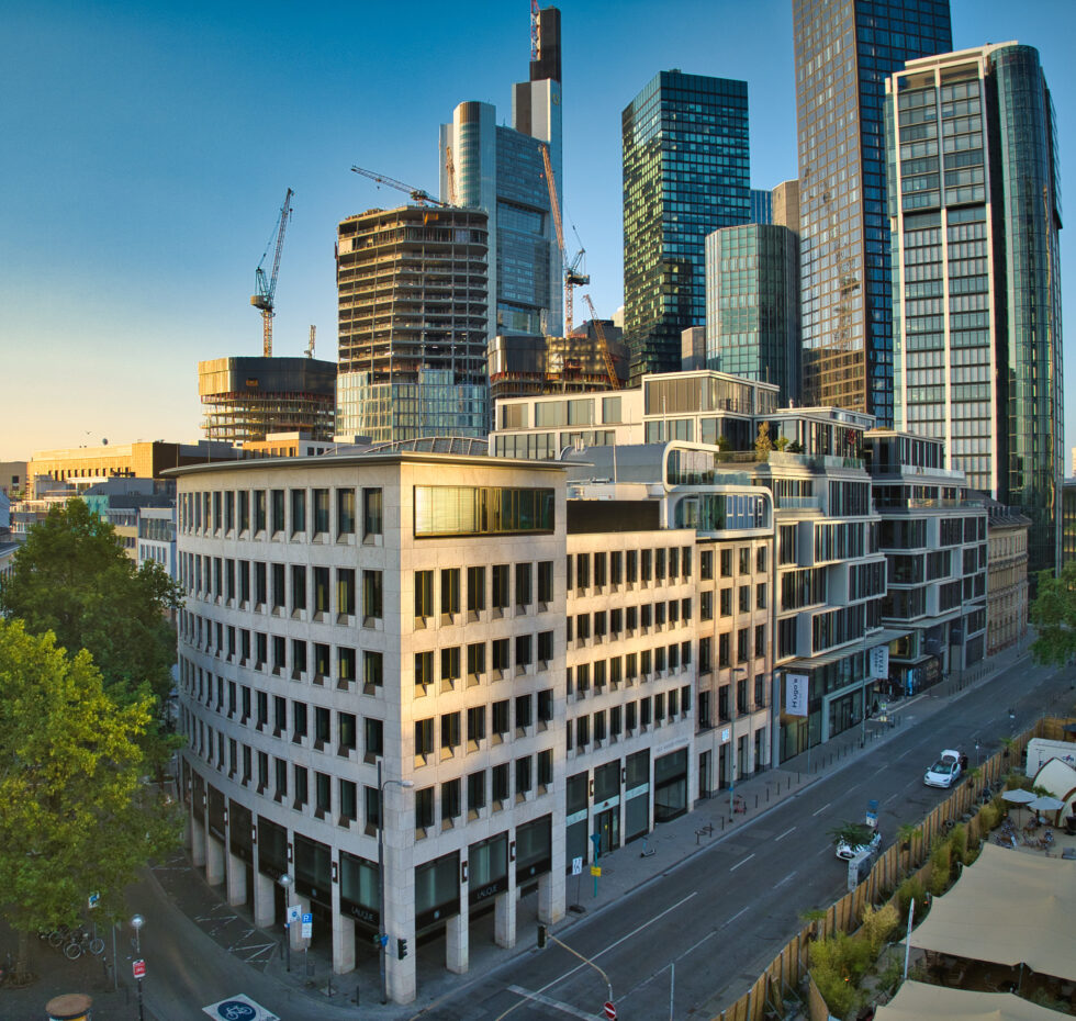 Frankfurt: Four Baustelle (Goethestrasse) | Dronestagram